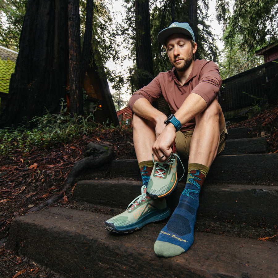 Men's Chasing Waterfalls Micro Crew Hiking Socks – Darn Tough